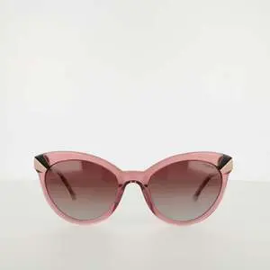 Champion Polarized Cat-eye Sunglasses - Translucent Rose