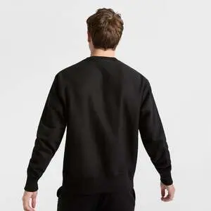 Champion Crewneck Sweatshirt With C Logo - Black