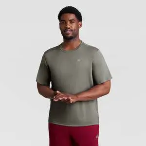 Champion Sport T-shirt, Reflective C Logo Big & Tall - Stone Grey