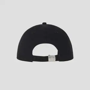 Champion Script Embroidery Adjustable Cap - Black