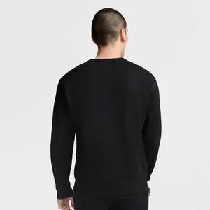 Champion Script Logo Crewneck Sweatshirt - Black
