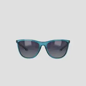 Champion Polarized Rectangle Sunglasses - Translucent Teal