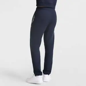 Champion Powerblend Sweatpants, Cinched Bottom, C Logo - Deep Navy