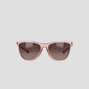 Champion Polarized Rectangle Sunglasses - Translucent Rose