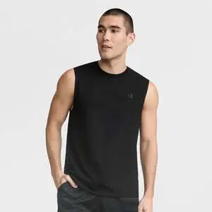 Champion Muscle Tank, C Logo - Black