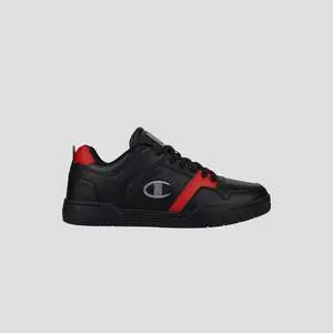 Champion 3-on-3 Court Low Sneakers - Black/red/grey