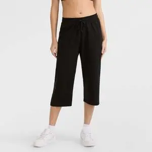 Champion Lightweight Lounge Capri C Logo - Black