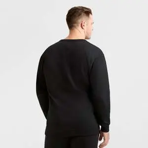 Champion Powerblend Crewneck Sweatshirt With C Logo - Black
