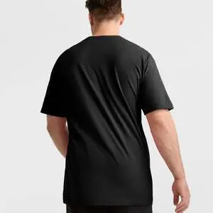 Champion Classic Graphic T-shirt, Tonal Script Logo Big & Tall - Black
