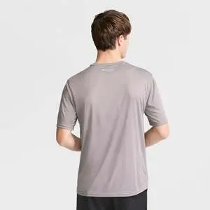 Champion Sport T-shirt, Reflective C Logo - Stone Gray