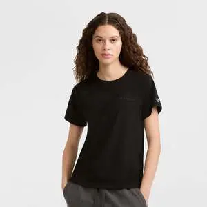 Champion Classic T-shirt With Chest Script - Black