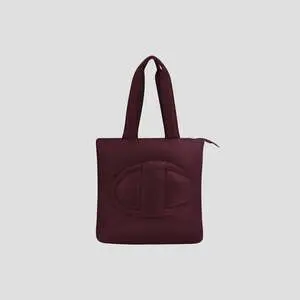 Champion Quilted Billie Tote - Medium Ruby