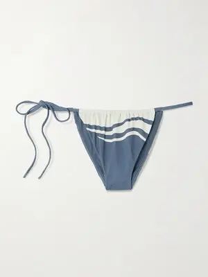 SIR. Lilou Printed Bikini Briefs - Blue
