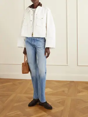 RÙADH Agnes Recycled Straight-leg Jeans - Blue