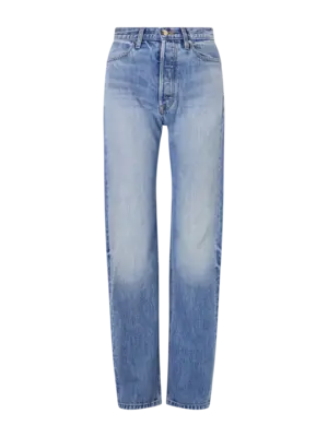 RÙADH Agnes Recycled Straight-leg Jeans - Blue