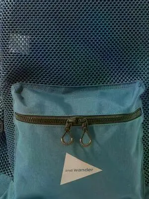 AND WANDER 3d Mesh Backpack - Blue