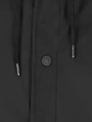Rains Hooded Jacket - Black