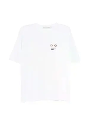 Joshua Sanders Shoulder-pad T-shirt - White