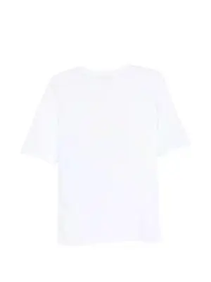 Joshua Sanders Shoulder-pad T-shirt - White