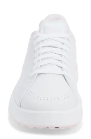 G/fore G.112 Perforated Kiltie Golf Shoes - Snow/blush