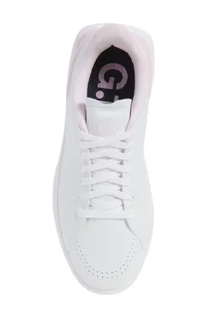 G/fore G.112 Perforated Kiltie Golf Shoes - Snow/blush