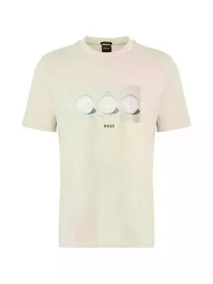 BOSS Print Short-sleeves T-shirt - Neutrals