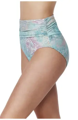 GOTTEX Souk High Waist Swim Bottom Multi-turquoise