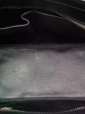 Celine 2013 Micro Tricolor Leather Luggage Tote Bag
