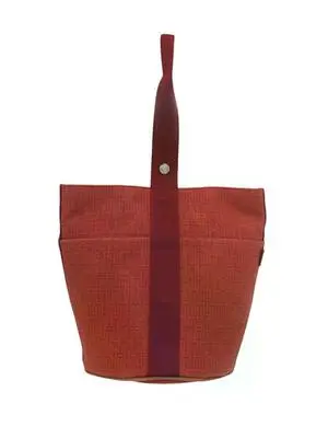 Hermès 2000-2026 Toile Saxo Mm Bucket Bag