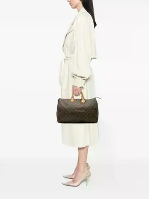 LOUIS VUITTON 1992 Monogram Speedy 40 Boston Bag