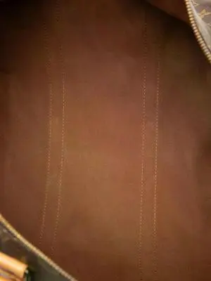 LOUIS VUITTON 1995 Monogram Keepall 55 Travel Bag - Brown