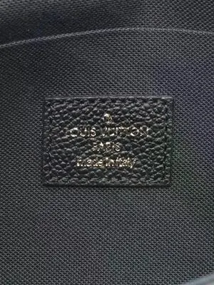 LOUIS VUITTON 2021 Monogram Empreinte Pochette Felicie - Black