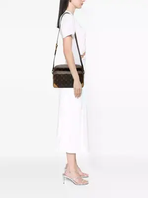 LOUIS VUITTON 2011 Monogram Nil Crossbody Bag - Brown