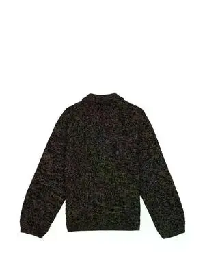 BRAIN DEAD Half-button Sweater