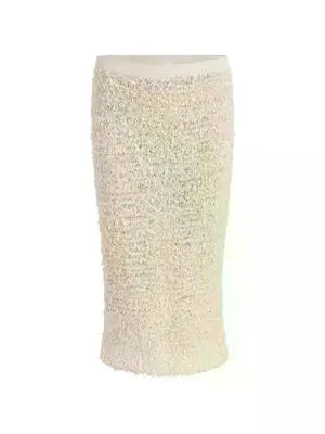 Khaite Textured Skirt