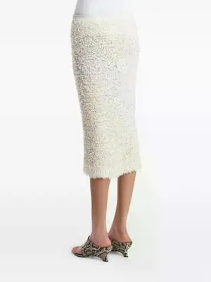 Khaite Textured Skirt