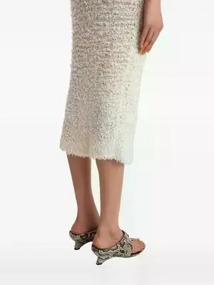 Khaite Textured Skirt