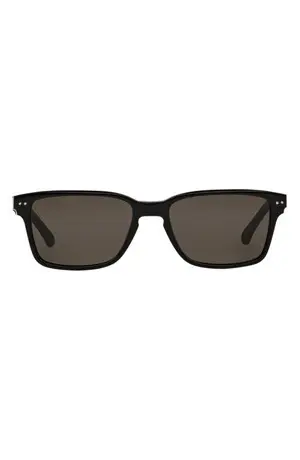 Brooks Brothers Rectangular Sunglasses - Black/grey