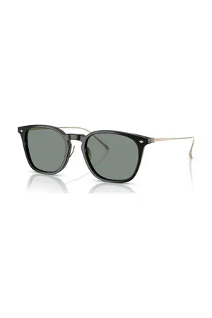 Giorgio Armani Sunglasses With Pillow Frame - Black