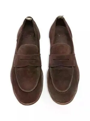 Officine Creative Notched Panel Loafers
