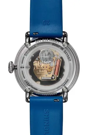 Shinola Detrola Rubber Strap Watch