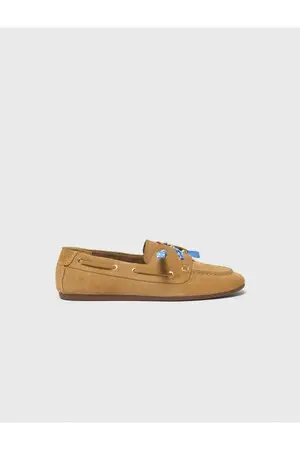 Maje Printed Flats For Women