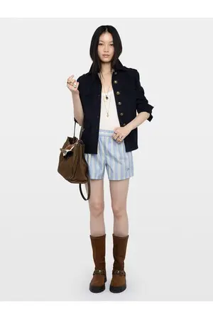 Zadig&Voltaire Pax Striped Shorts - Stripe