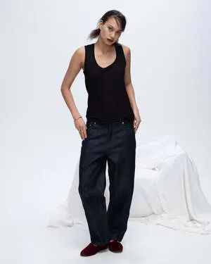 Women's Atm Anthony Thomas Melillo Black Camis Tanks