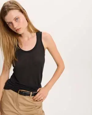 Shirt Tail Hem Camis Tanks For Women