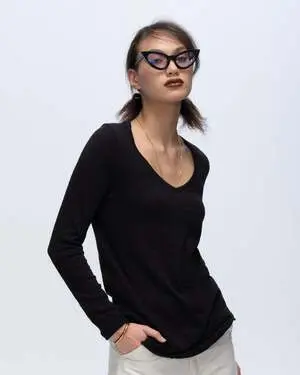 Atm Anthony Thomas Melillo Cuffed T-shirts For Women