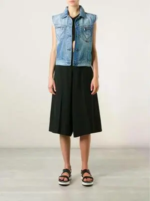 P.a.r.o.s.h Embroidered Denim Vest