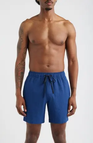 SANTO STUDIO Lido Swim Trunks Navy
