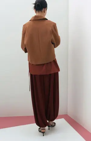 Mango Brava Cotton Jacket - Medium Brown