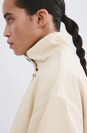 Mango Eugenie Denim Jacket - Vanilla
